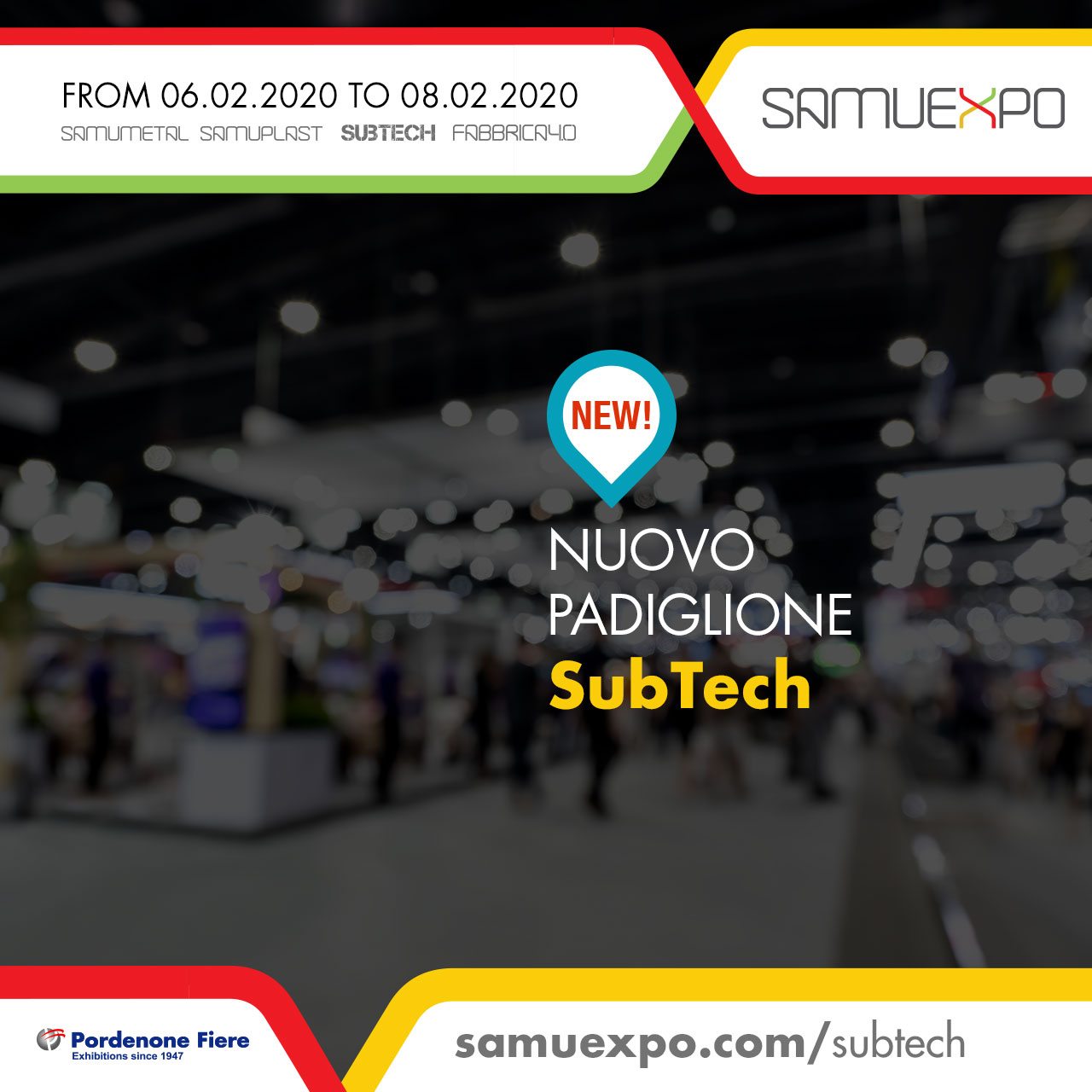 Speciale SubTech 2020: Apriamo un nuovo padiglione! - SamuExpo